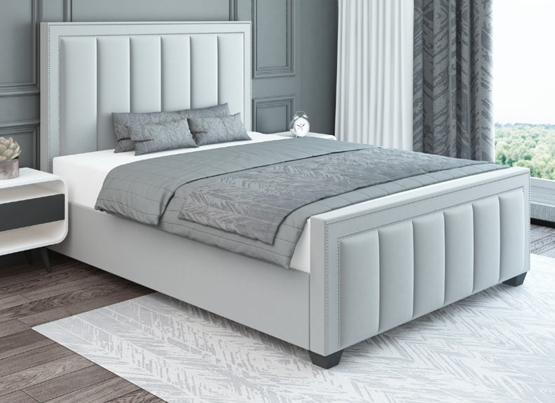 Haven 4 ft Upholstered Bed/Storage Bed – Luxury Upholstered Designer B