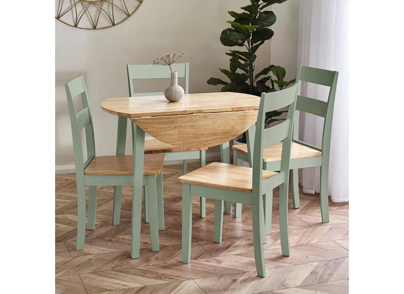 Linwood Sage Dining Tables (Pre-Order Dropleaf)